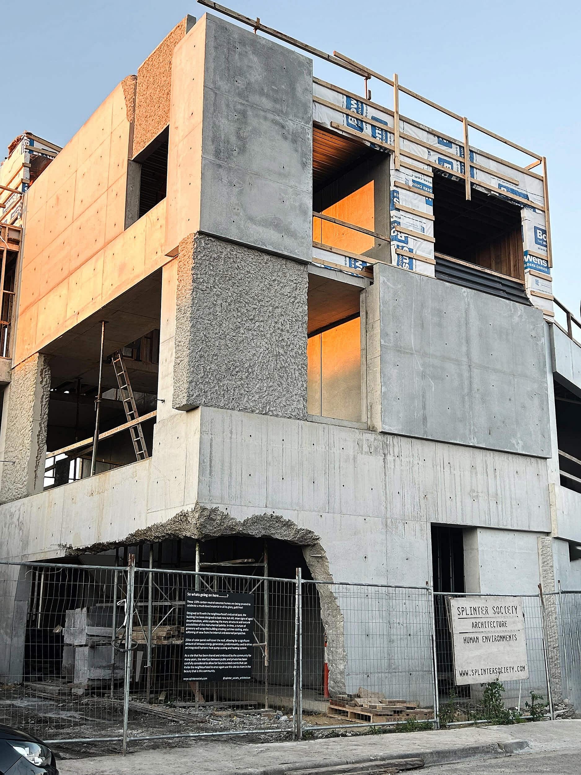 Splinter Society | Construction updates from Brunswick East